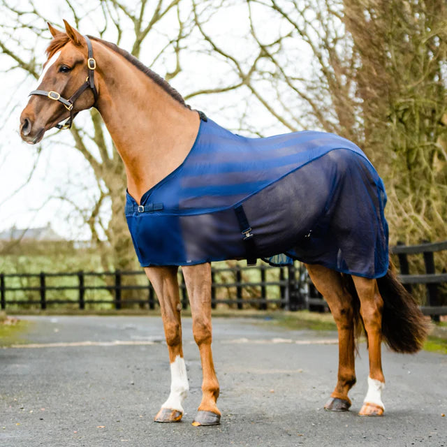 EquiSential Net Cooler Navy – TRI Equestrian