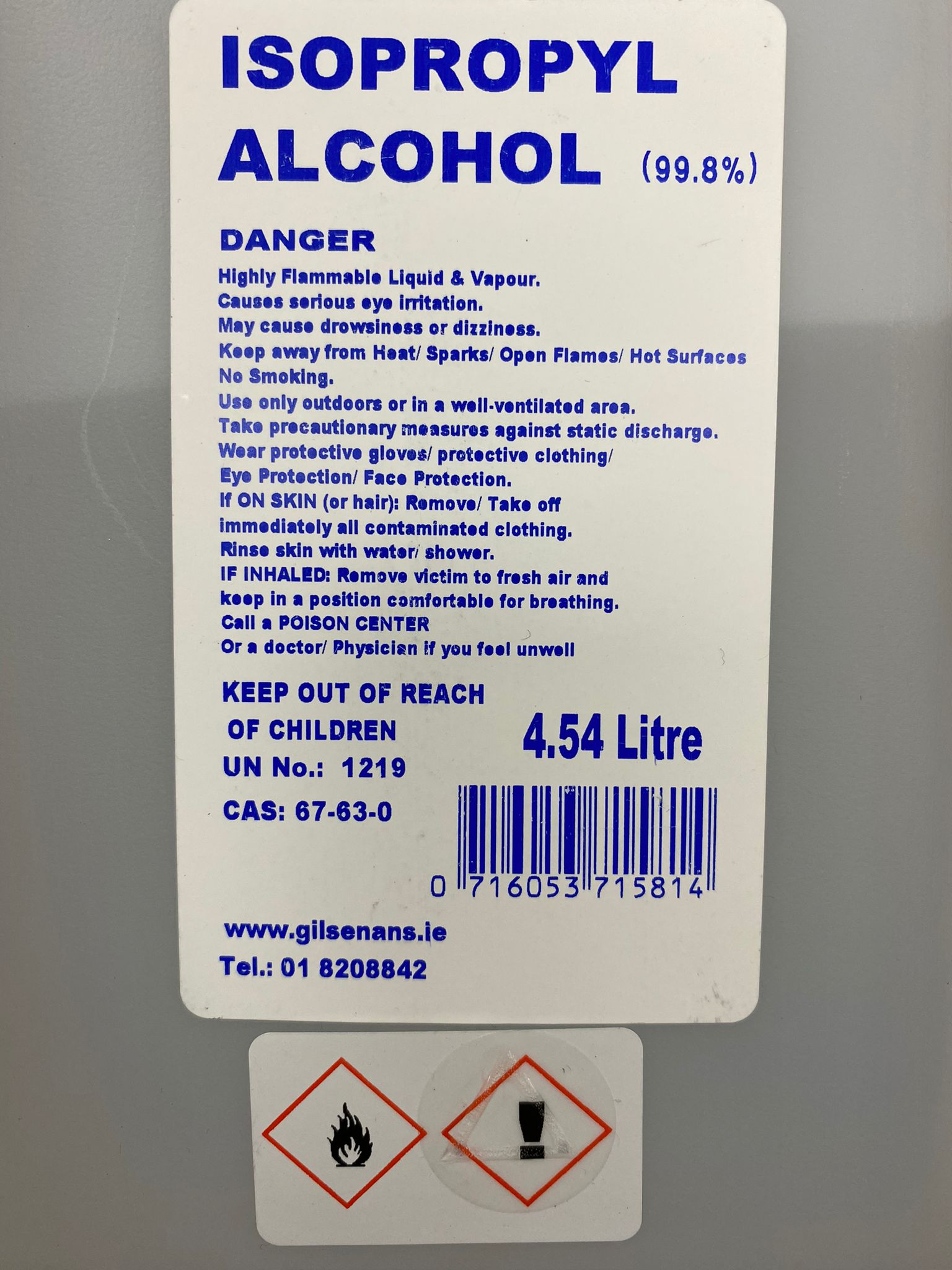 Iso-Propyl Alcohol – TRI Equestrian