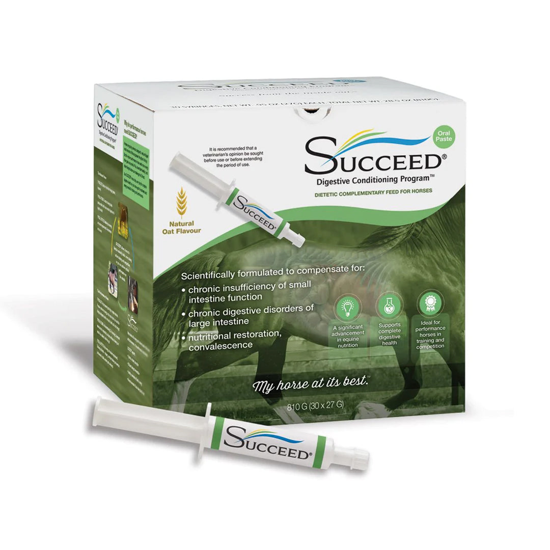 Succeed Oral Paste (30 x 27g syringes per box) – TRI Equestrian